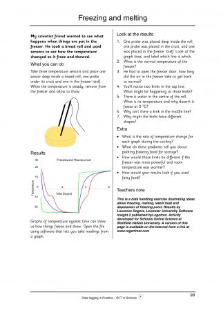 freezing & melting - Roger Frost: science, sensors and automation
