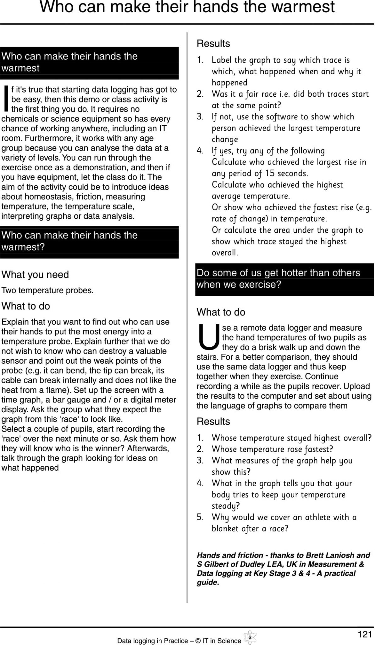 Exercise Pulse Breathing Temperature Roger Frost Science Sensors And Automation