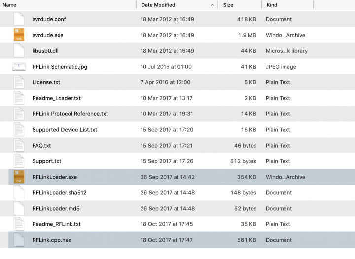 setup RFlink and use 433MHz devices with Home Assistant - Roger Frost