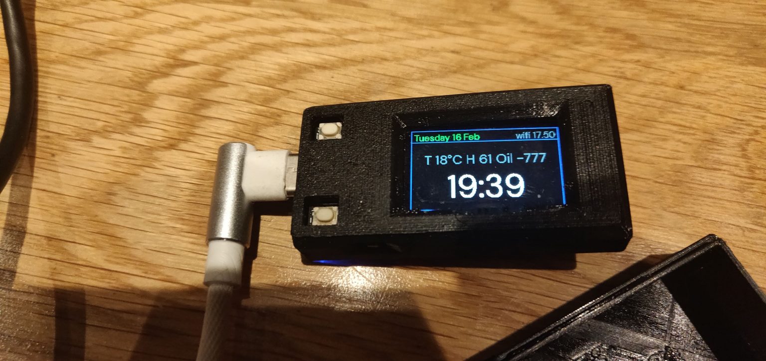 use a TTGO TFT LCD to display temperature graphs and control a water ...