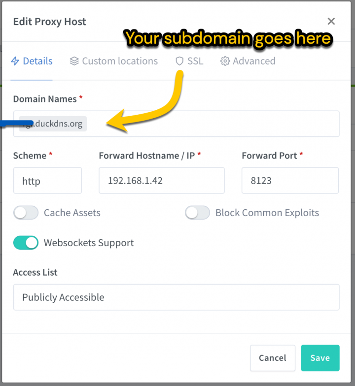 use nginx proxy manager with home assistant to access many network devices - Roger Frost ...