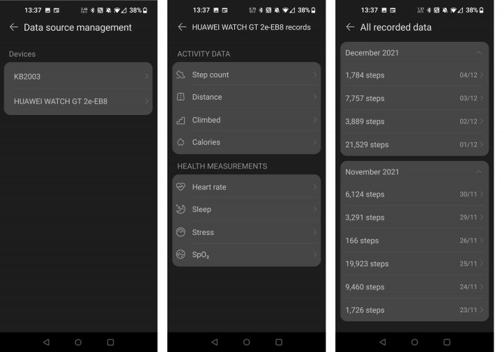 sync Huawei Health watch data into Google Fit; Google Drive or fitness ...