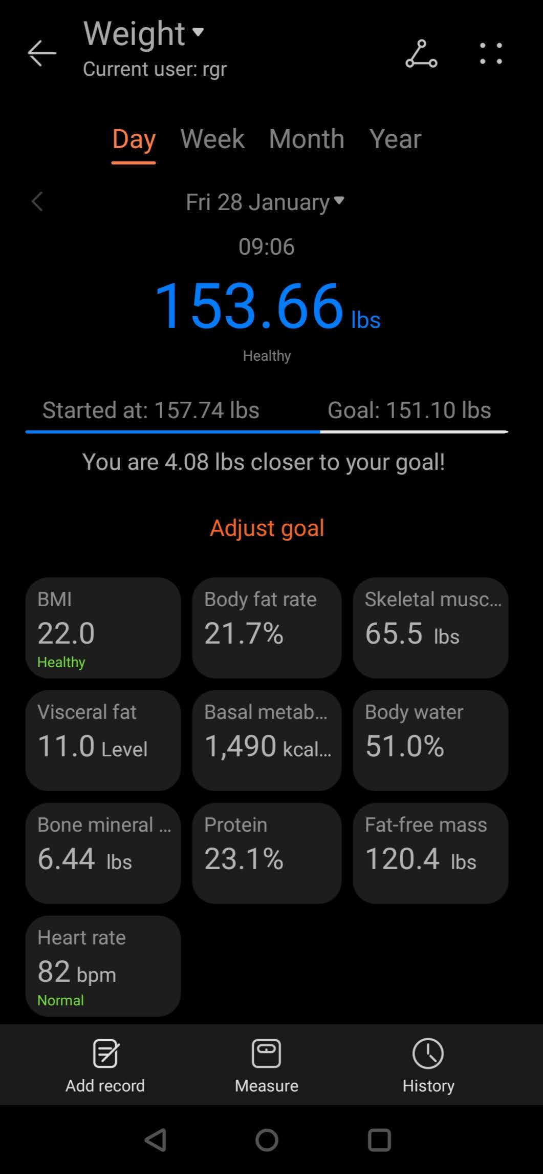 keep a record of your weight with a Huawei smart scale - Roger Frost ...