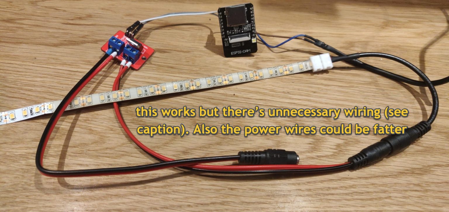 automated fade up dimmer for analogue LED Strips - using a MOSFET and ...