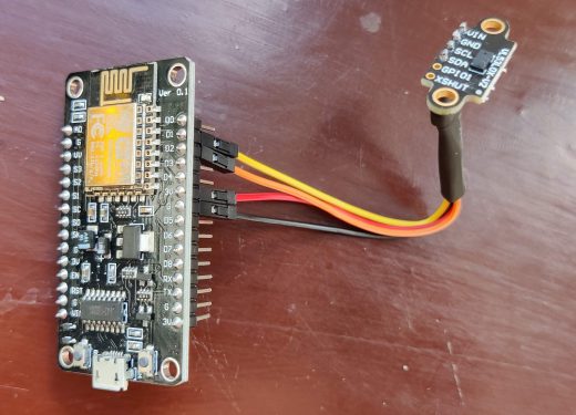 measure heating oil usage with a Vl53L0X time of flight sensor and ...