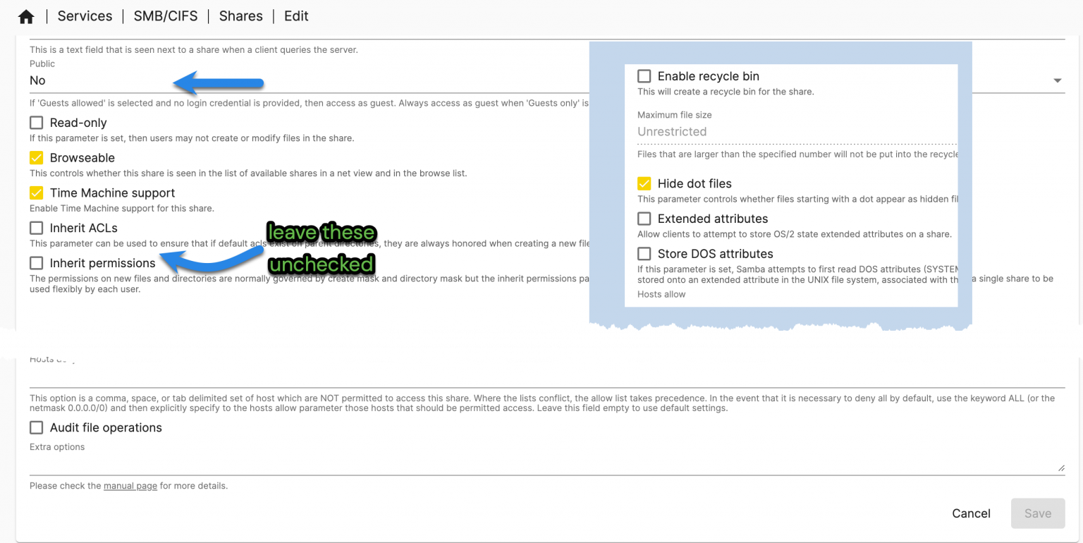 Set up or fix Time Machine on OMV or NAS - Roger Frost's blog