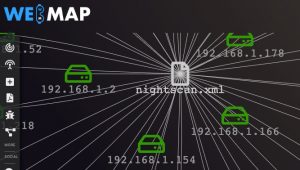network map, scan and traffic - setup nmap; webmap and ntopng in docker ...