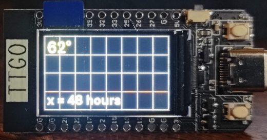 use a TTGO TFT LCD to display temperature graphs and control a water ...
