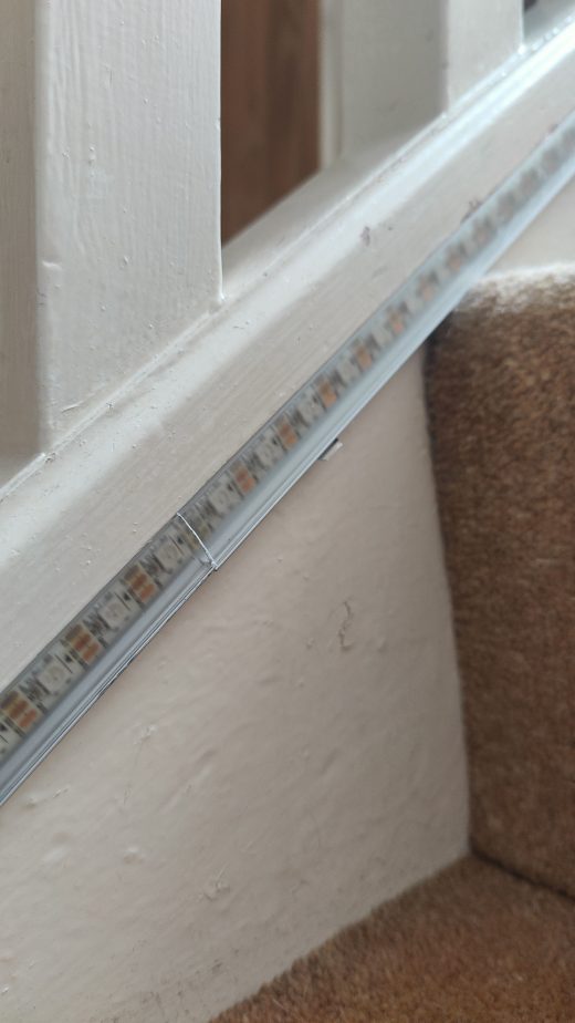 sound activated LED strip for a staircase - Roger Frost