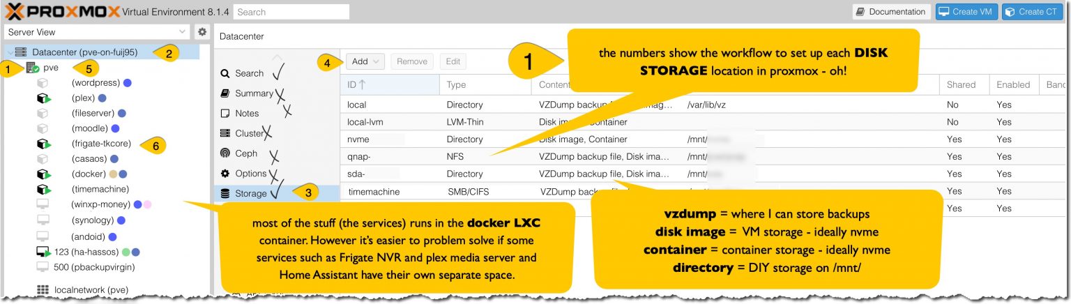 how virtualisation and containers are useful: tips to start using proxmox - and adding Frigate ...